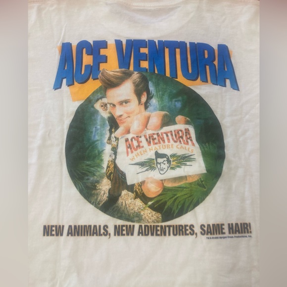 Morgan Creek Productions | Shirts | Vintage 995 Ace Ventura When Nature ...